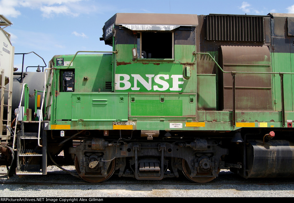 BNSF 2333 West Cab-Shot